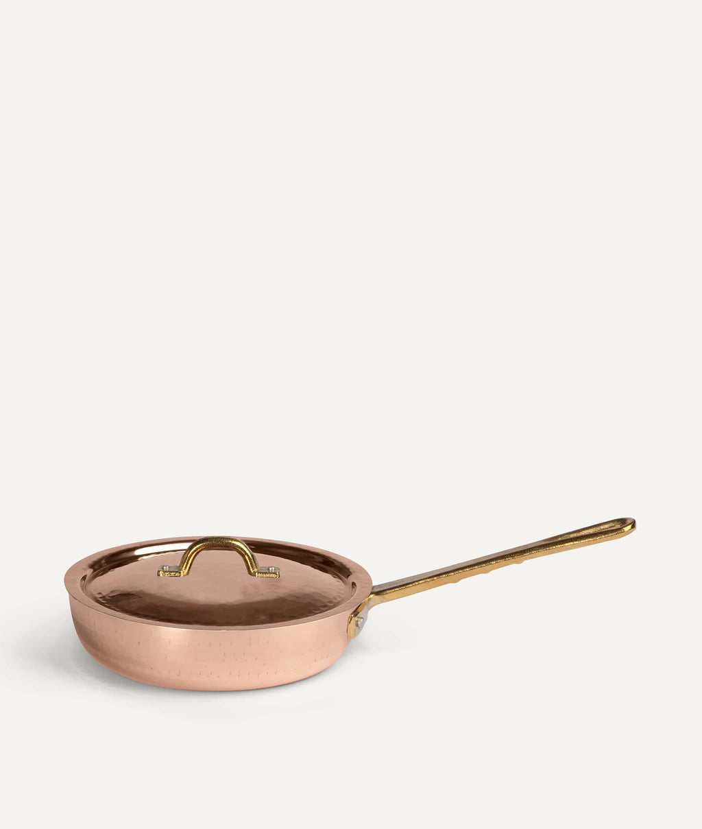 Frying pan in tinned copper – ETIQL
